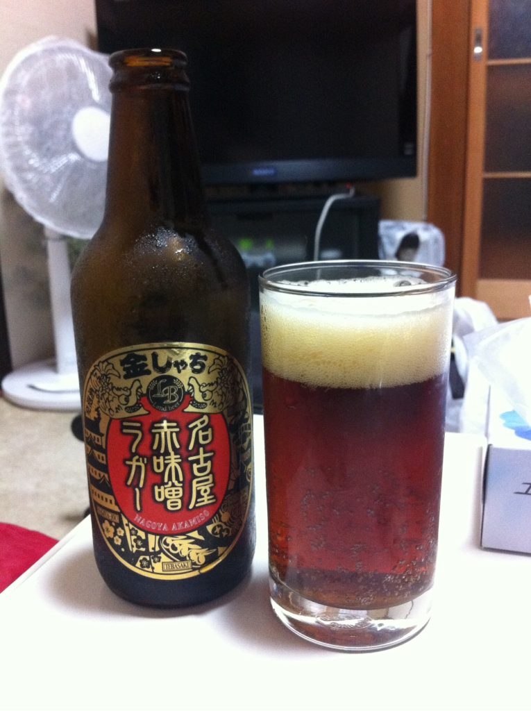 Kinshachi Nagoya Aka Miso Lager by Morita Kinshachi brewery | BeerTengoku